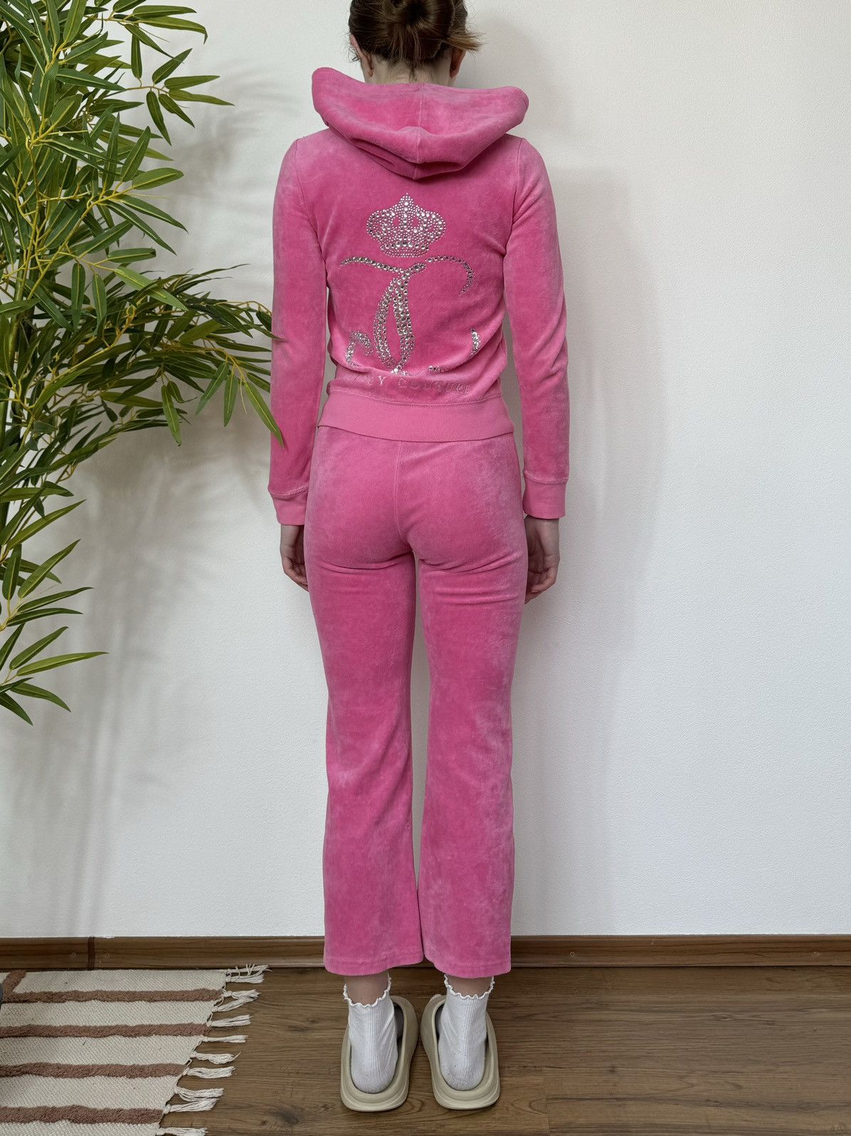 Juicy Couture × Streetwear × Vintage VINTAGE JUICY COUTURE VELOUR KIDS TRACKSUIT | Grailed