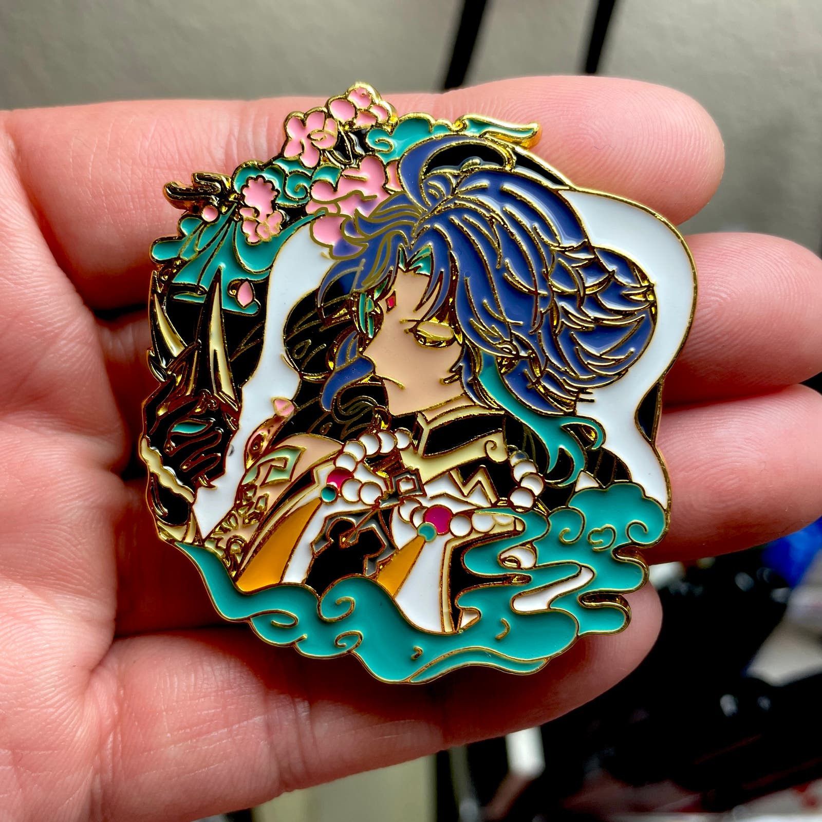 Enamel Genshin Impact Video Game Xiao Enamel Pins GS-01 | Grailed