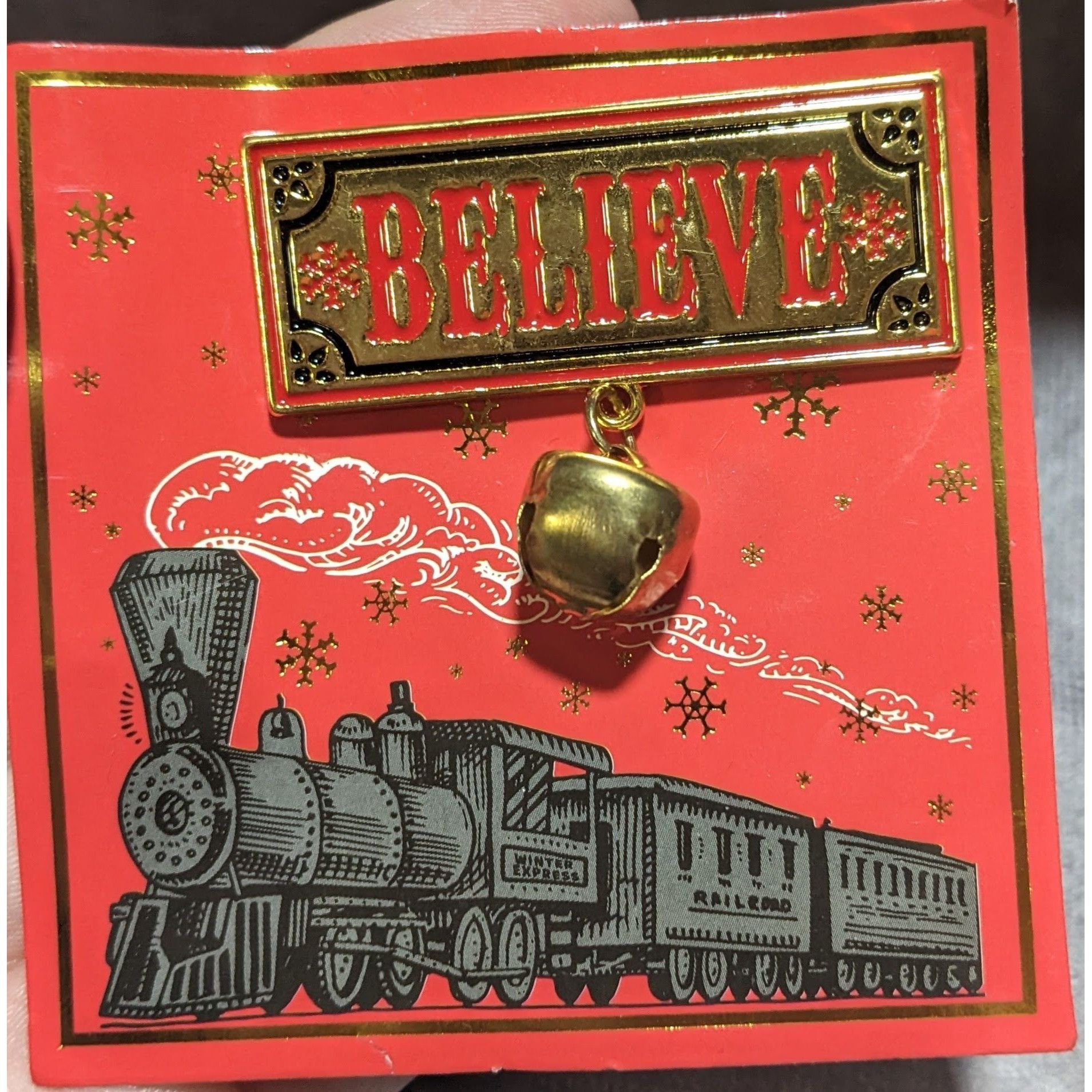 Other Polar Express Believe Holiday Pin | Grailed