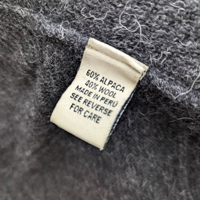 Vintage Beyond Threads Alpaca Wool Blend Wrap Cardigan - L | Grailed