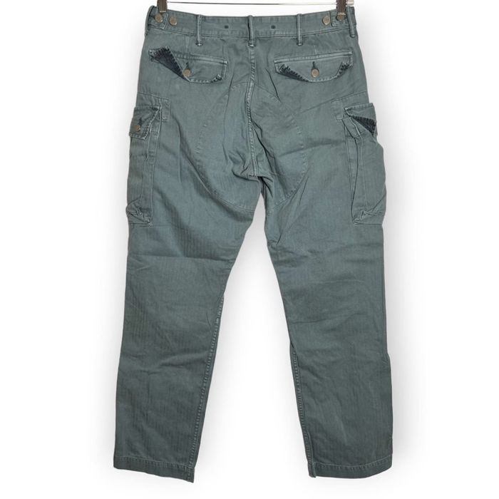 RRL Ralph Lauren RRL Double Ralph Lauren Military Cargo Pants Mens 34x32 Blue | Grailed