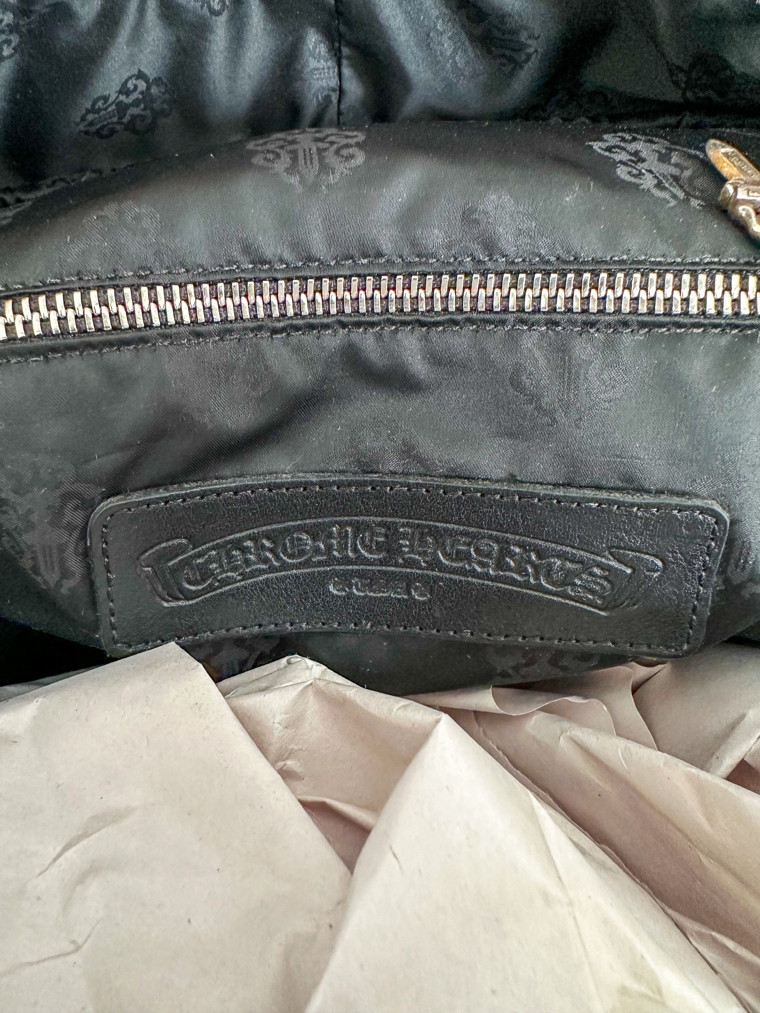 Chrome Hearts Chrome Hearts Black Cross Jacquard Backpack | Grailed