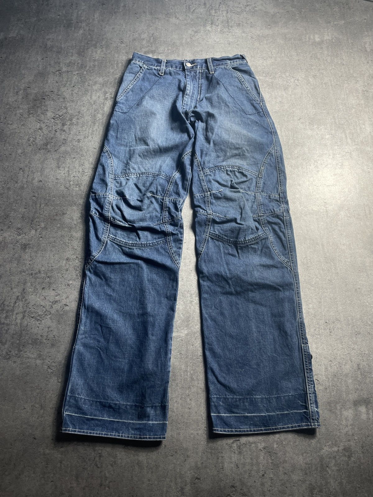 Diesel Diesel Double Knee Denim Pants 2000s vintage | Grailed