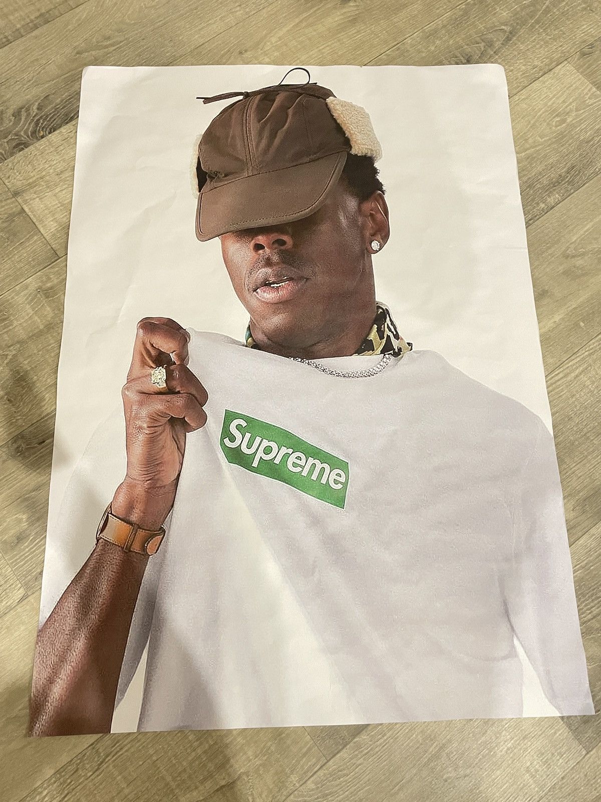 Supreme SUPREME x Tyler the creator poster | Grailed