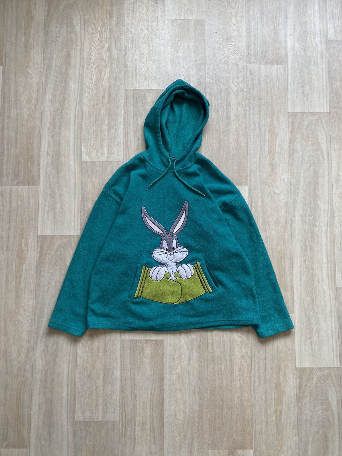 Vintage Vintage 1997 Looney Tunes Warner Bros Flecce Hoodie | Grailed