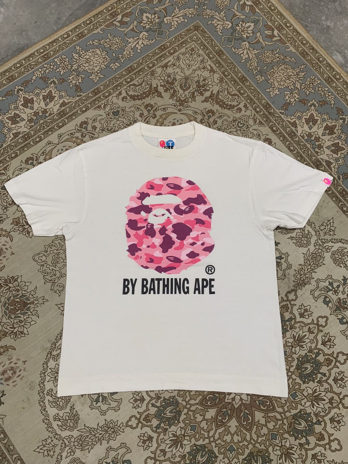 Bape A Bathing Ape Bape Head Tshirt | Grailed