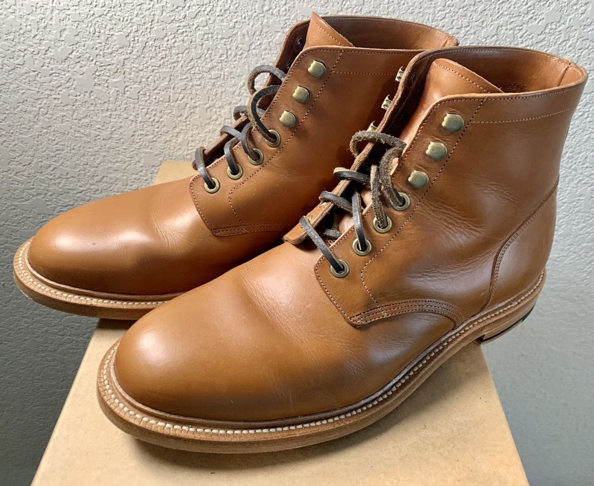 Grant Stone Grant Stone Diesel Boot Saddle Tan Badalassi Veg Tan 10 ...