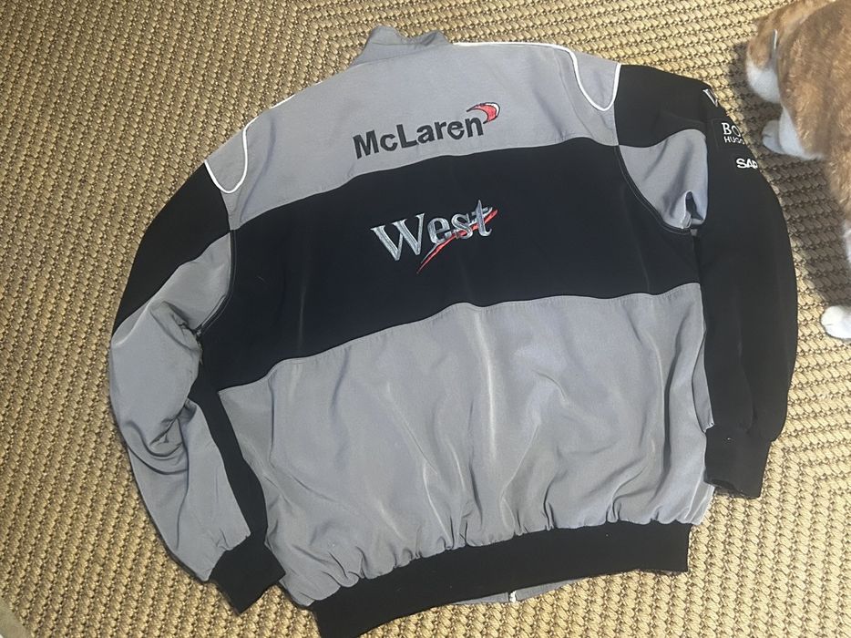 Vintage Tracksuit Jacket Racing Warsteiner Mercedes-Benz McLaren F1 ...