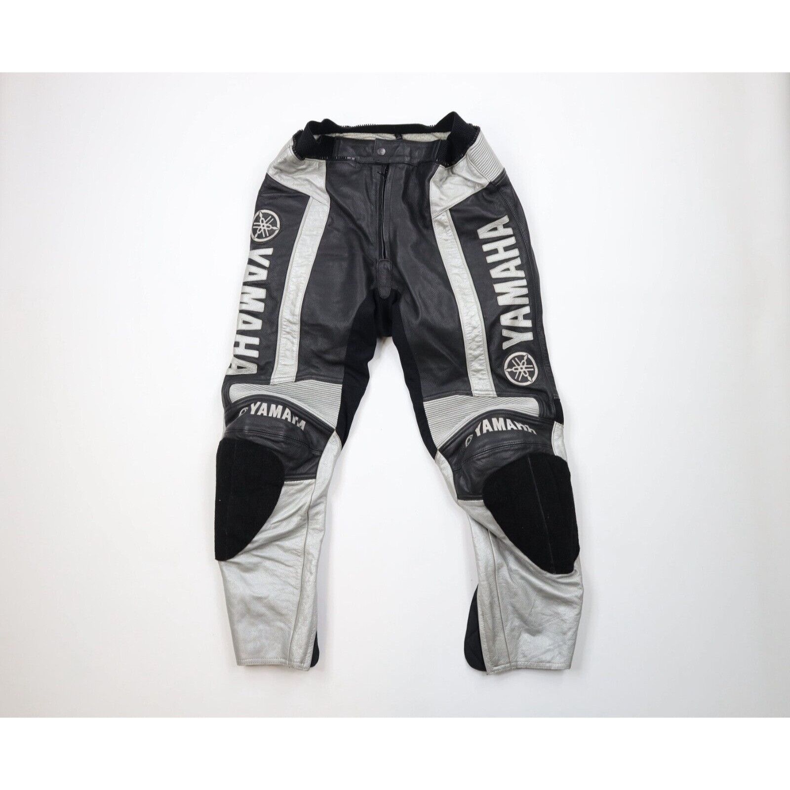 Vintage Vintage Yamaha Racing Padded Leather Motorcycle Pants | Grailed
