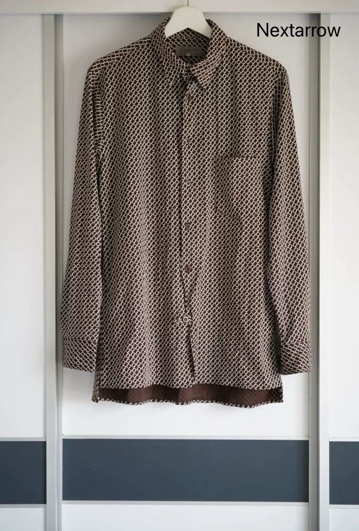 Yohji Yamamoto Yohji Yamamoto 10 aw Psychedelic Print Shirt 2412 ...