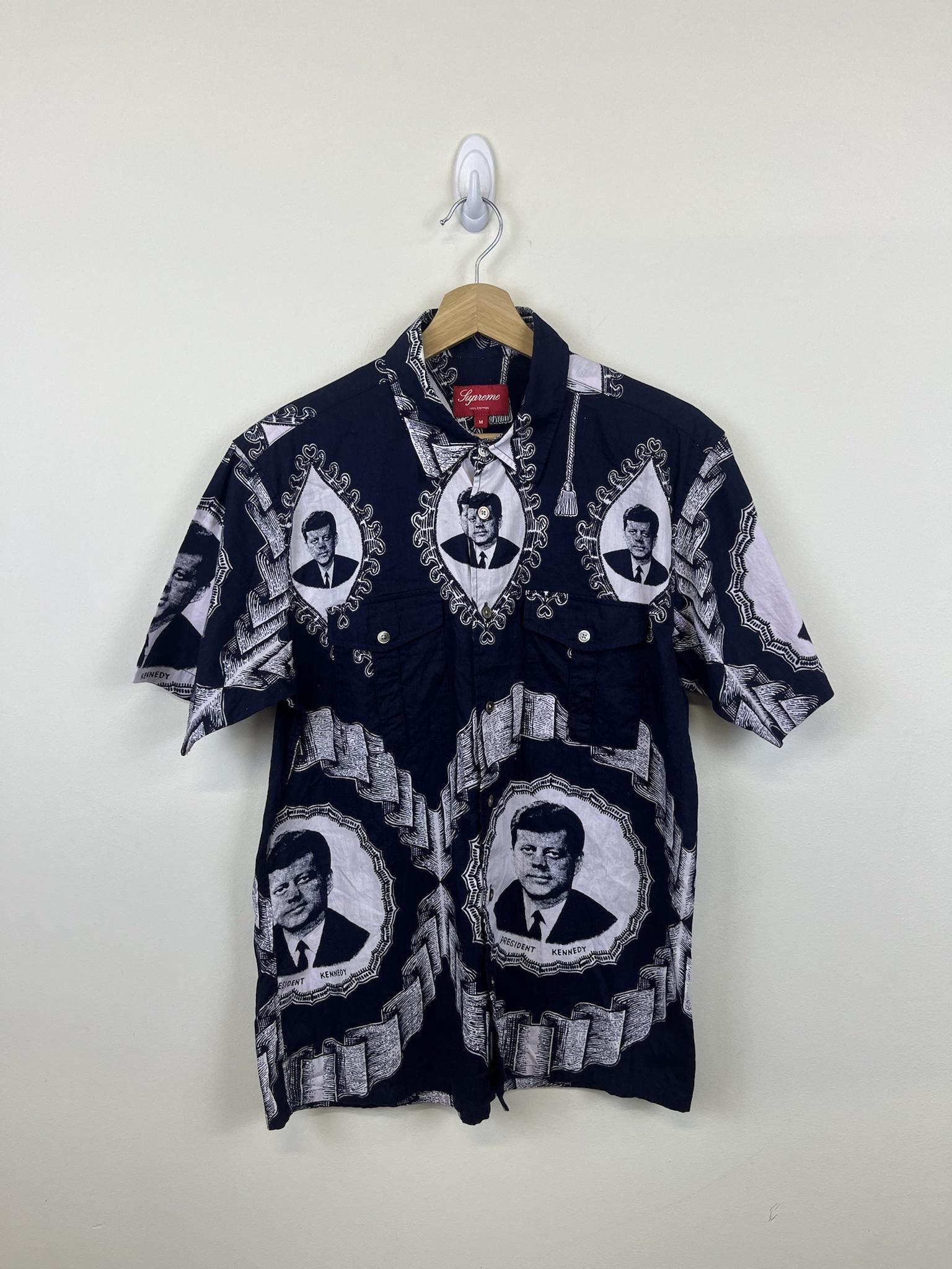 Streetwear × Supreme Supreme 2013 Spring Summer JFK Short Sleeve Button ...