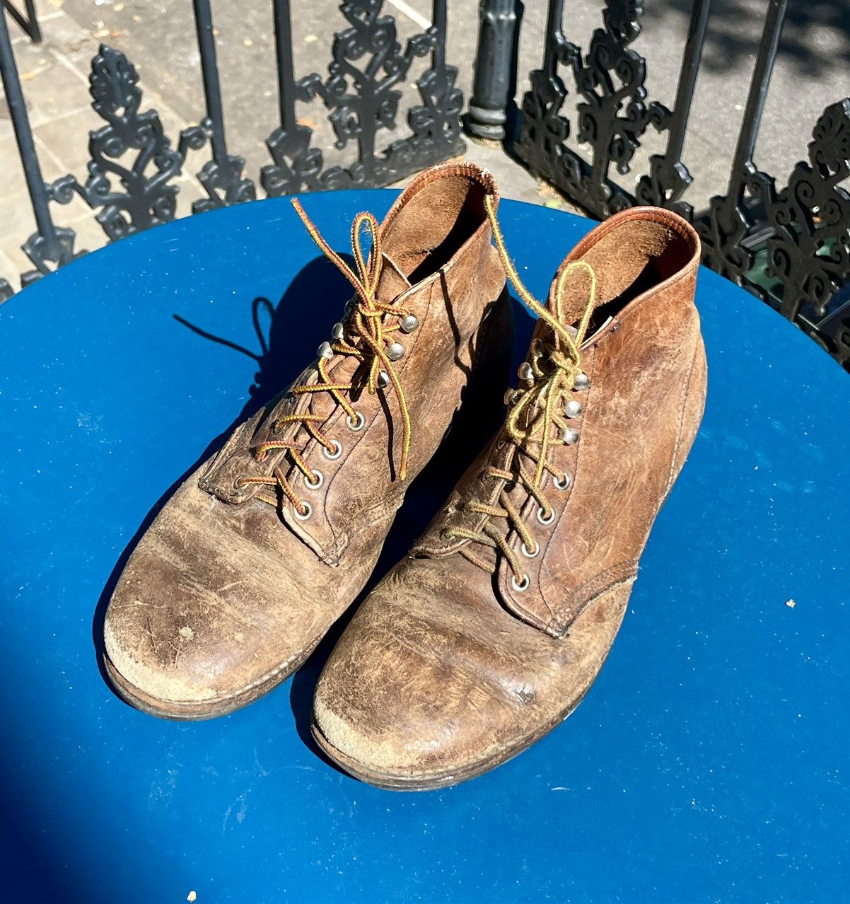 Red Wing Vintage Red Wing Round Toe Boots | Grailed