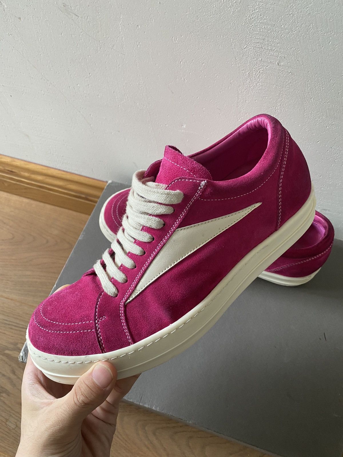 Rick Owens Rick Owens Vintage Sneaker Suede “Vans” | Grailed