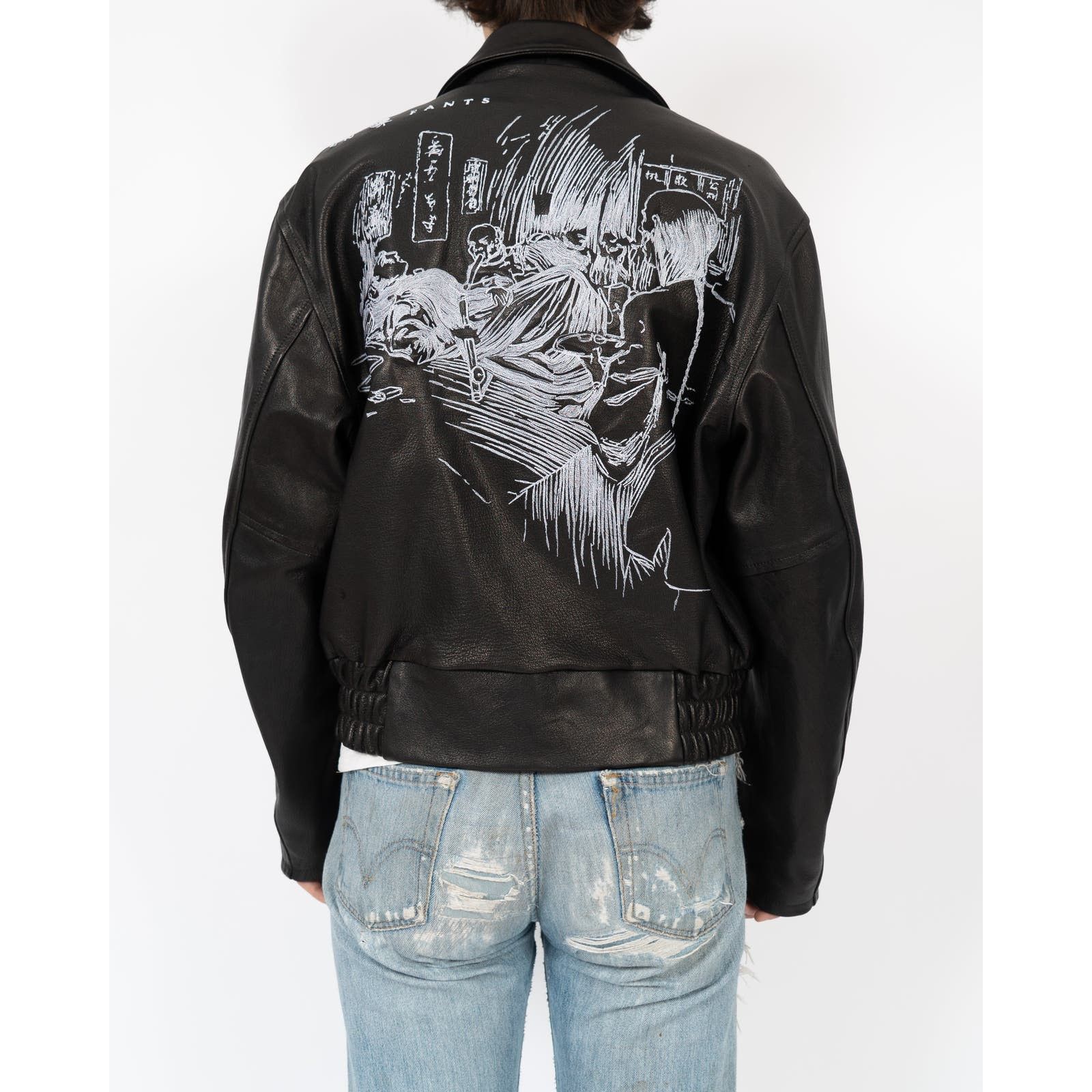 Enfants Riches Deprimes FW23 Opium Den Frank Leather Jacket Black | Grailed