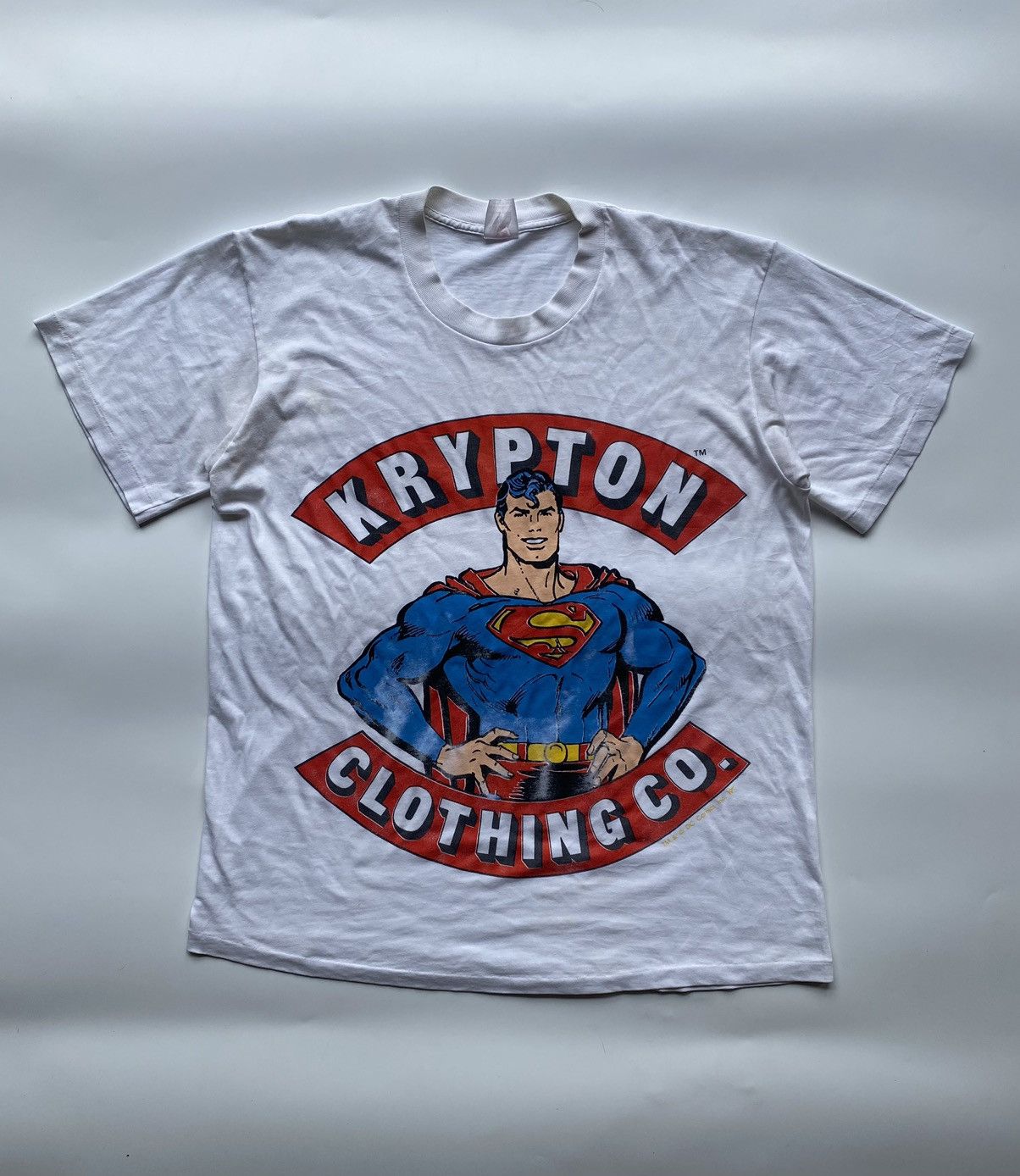 Dc Comics × Streetwear × Vintage Vintage Krypton Clothing Co. DC Comics ...