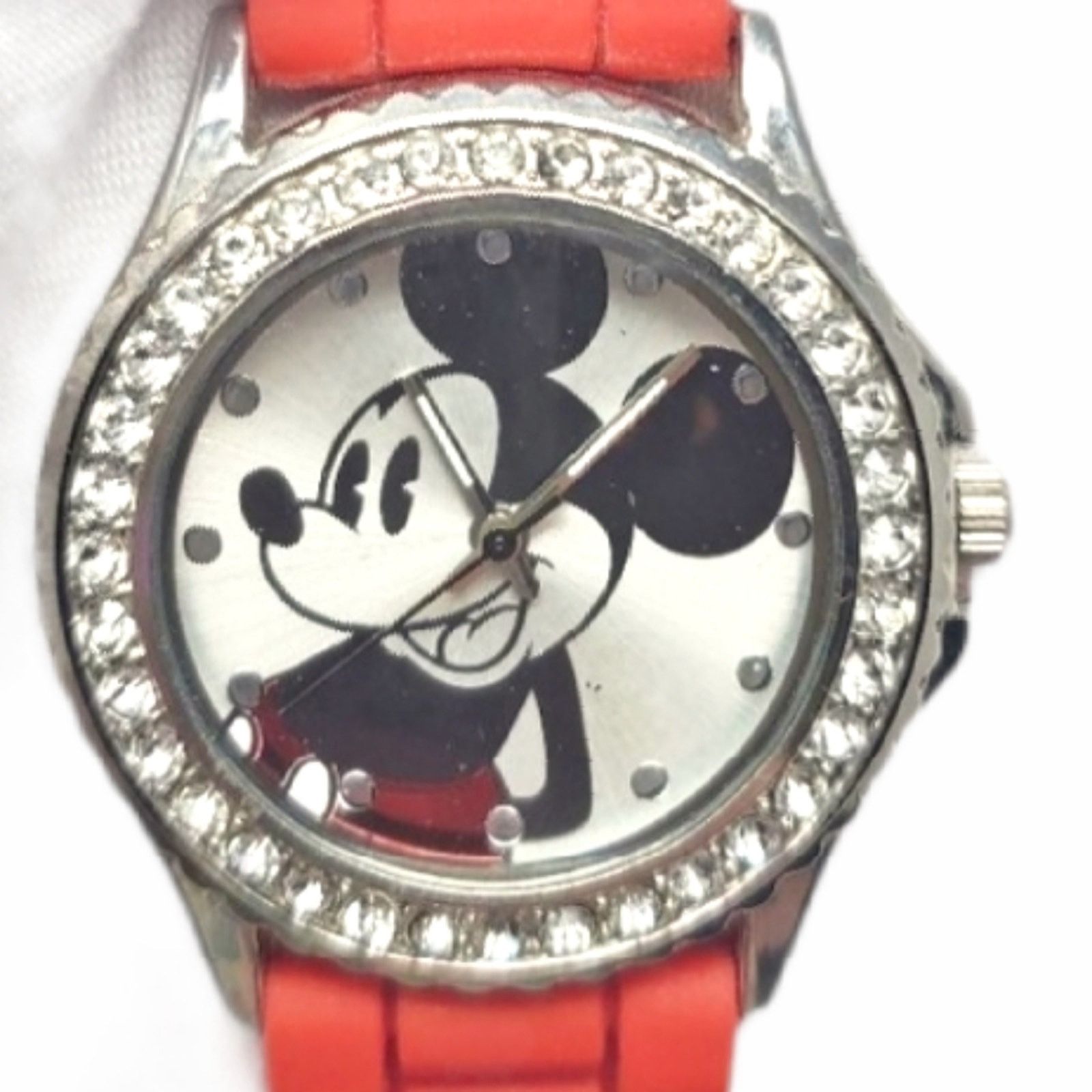 Disney Disney Mickey Mouse Red Rubber Watch - Timeless Style | Grailed