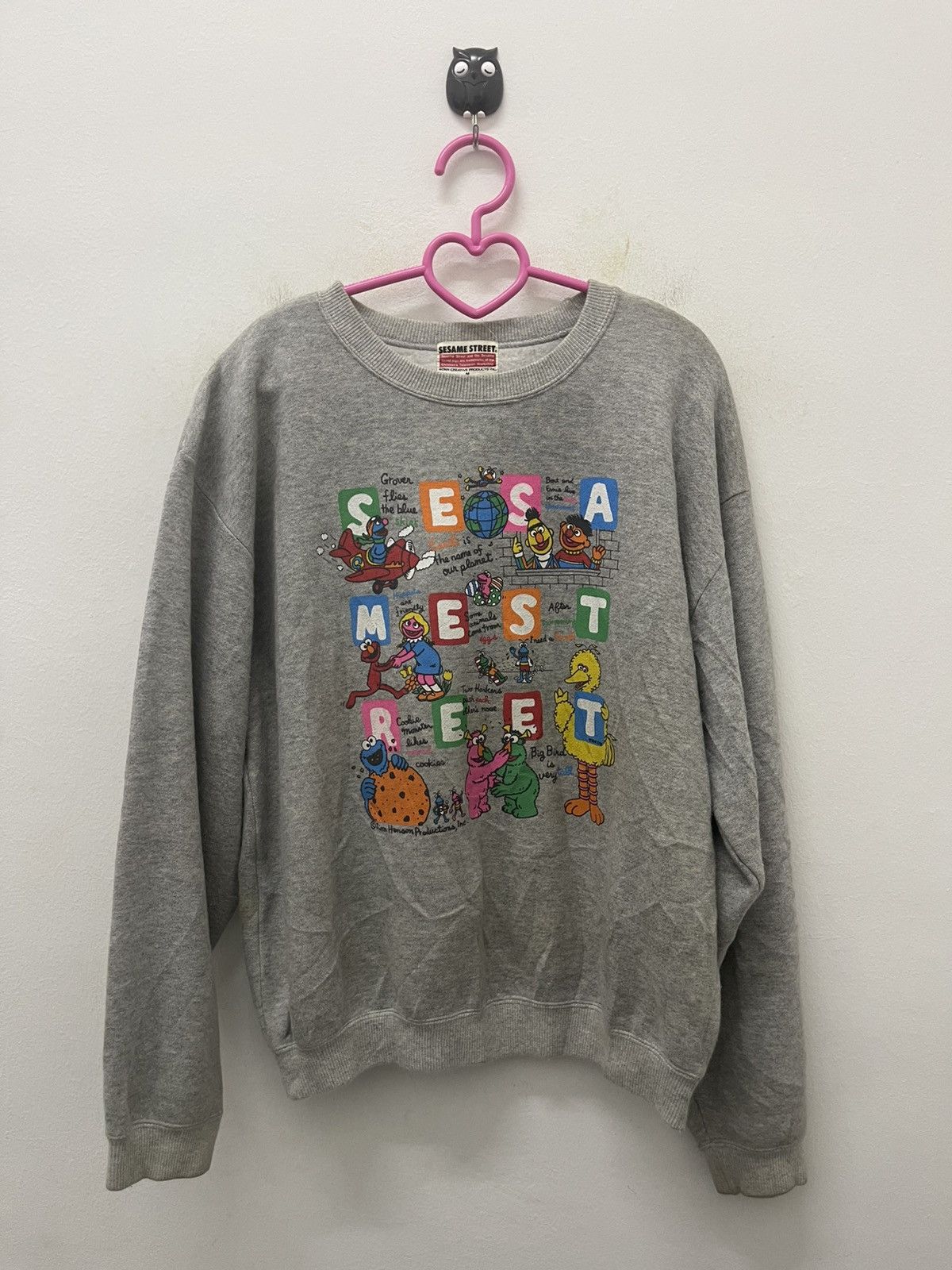 Cartoon Network × Sony × Vintage Rare Vintage SESAME STREET Jim Henson ...