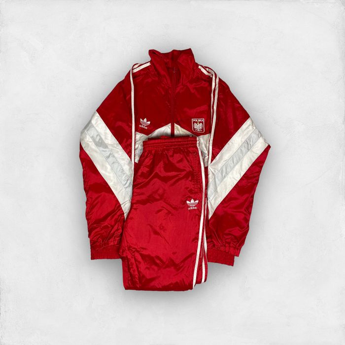 Adidas Adidas Men Polska Poland National Football Team Track Suit | Grailed