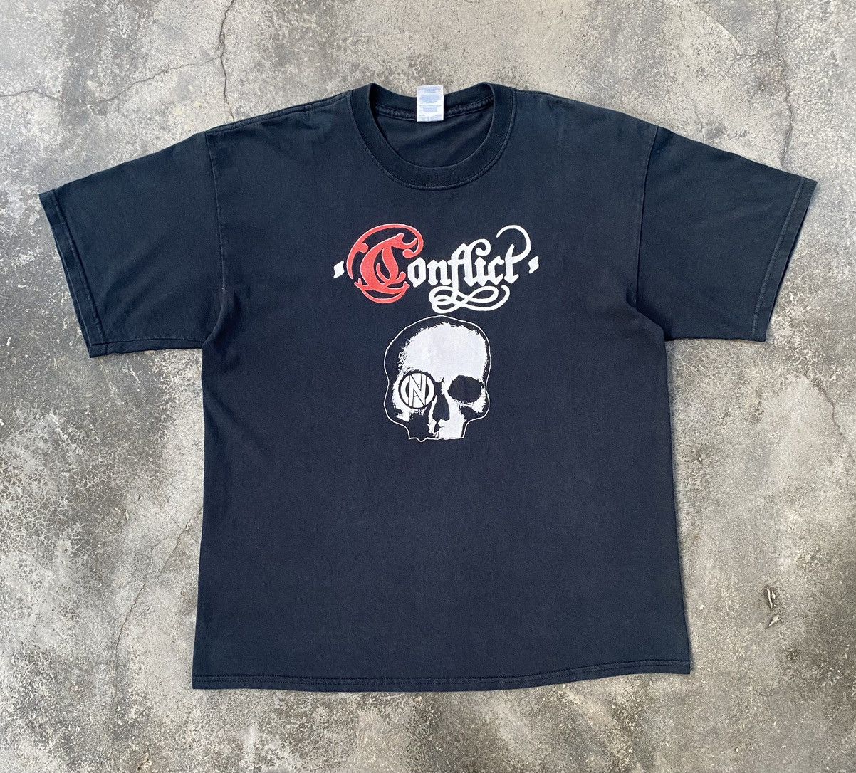 Vintage Vintage 90s Conflict Anarcho Punk Band Tees | Grailed