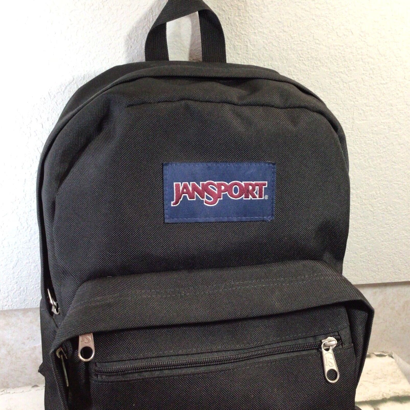 Jansport Authentic Black Classic Travel Backpack for School Vintage ...