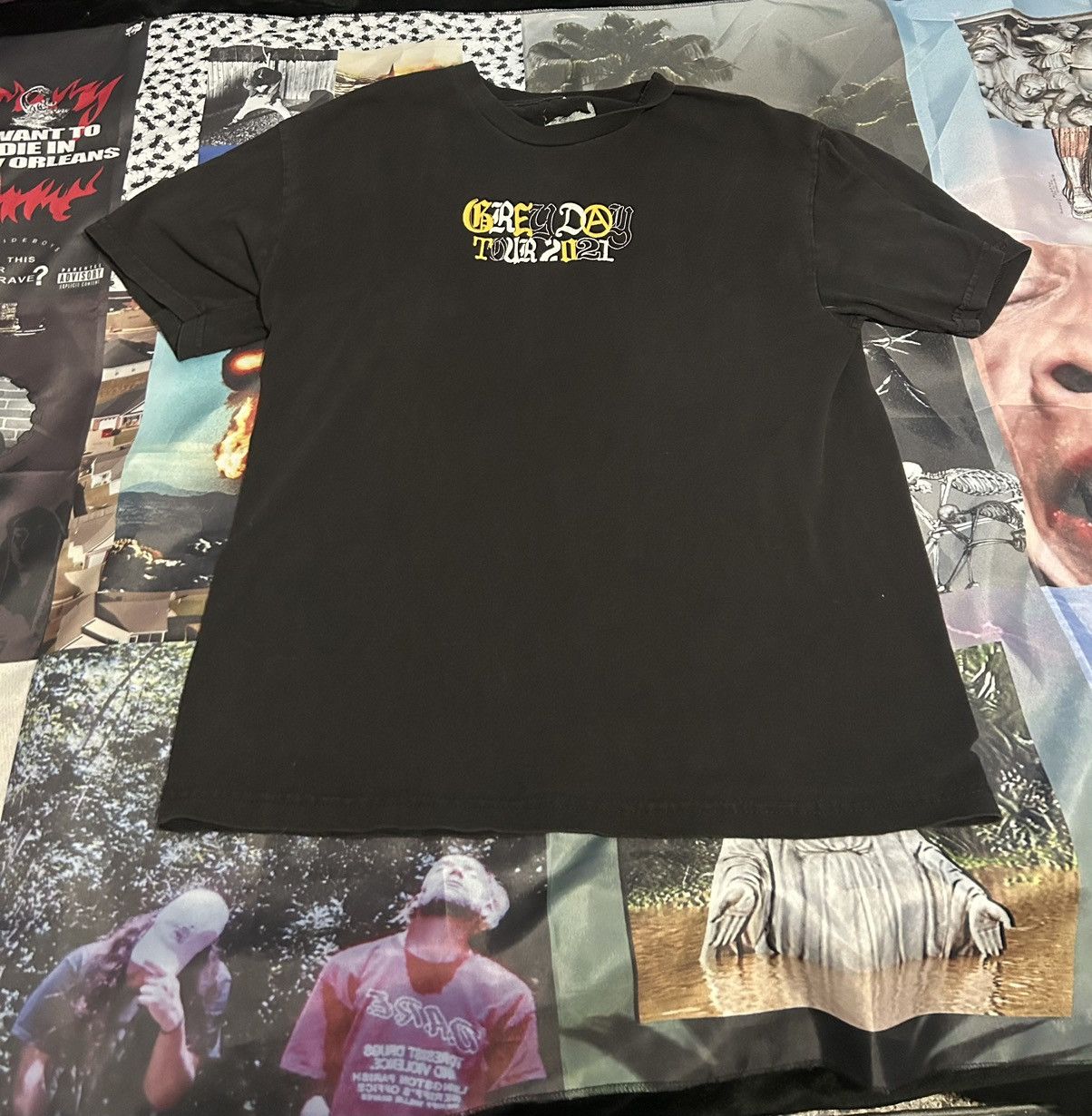 G59 Records Grey day 2021 tour tee | Grailed
