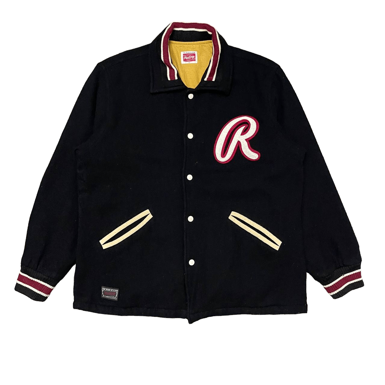 Vintage Vintage Rawlings St. Louis USA Wool Varsity Style Jacket | Grailed