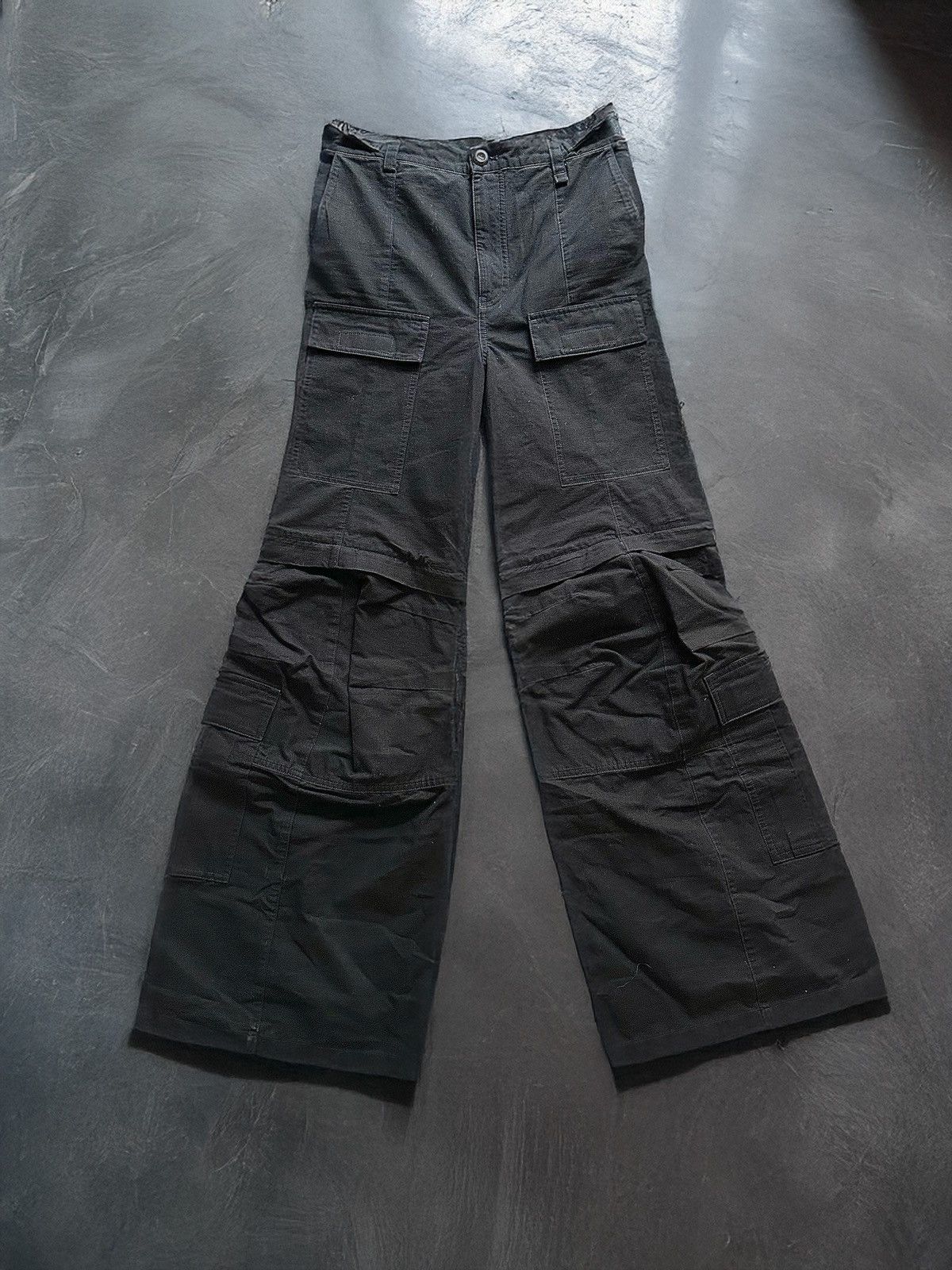 Balenciaga Balenciaga Flared Cargo Pants | Grailed