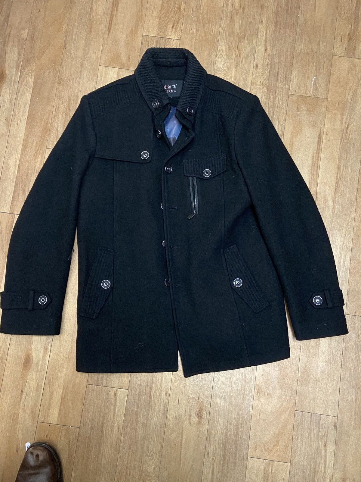 Japanese Brand Japanese Aierma Peacoat | Grailed