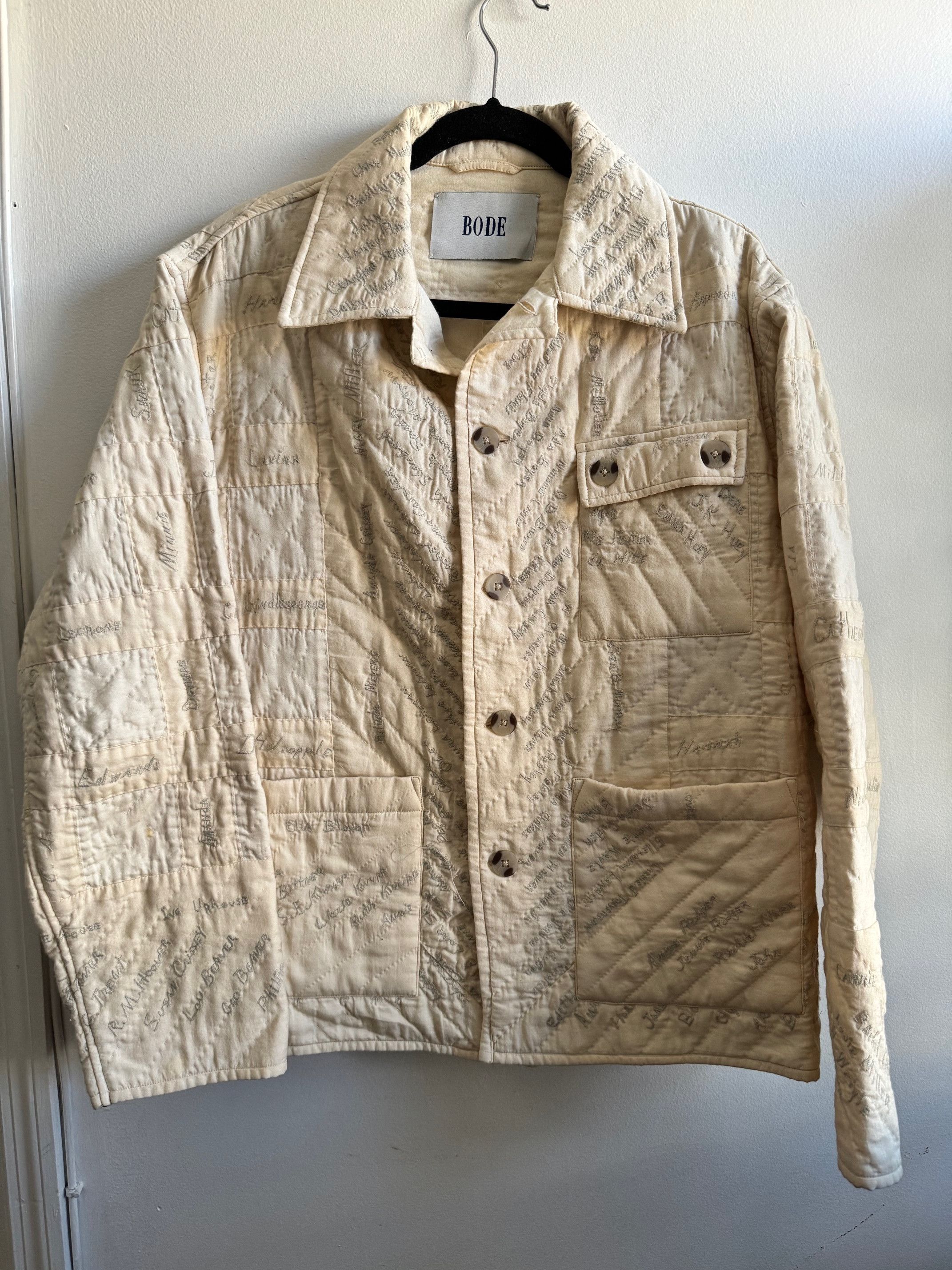 Bode Bode Signature Quilt Jacket | Grailed