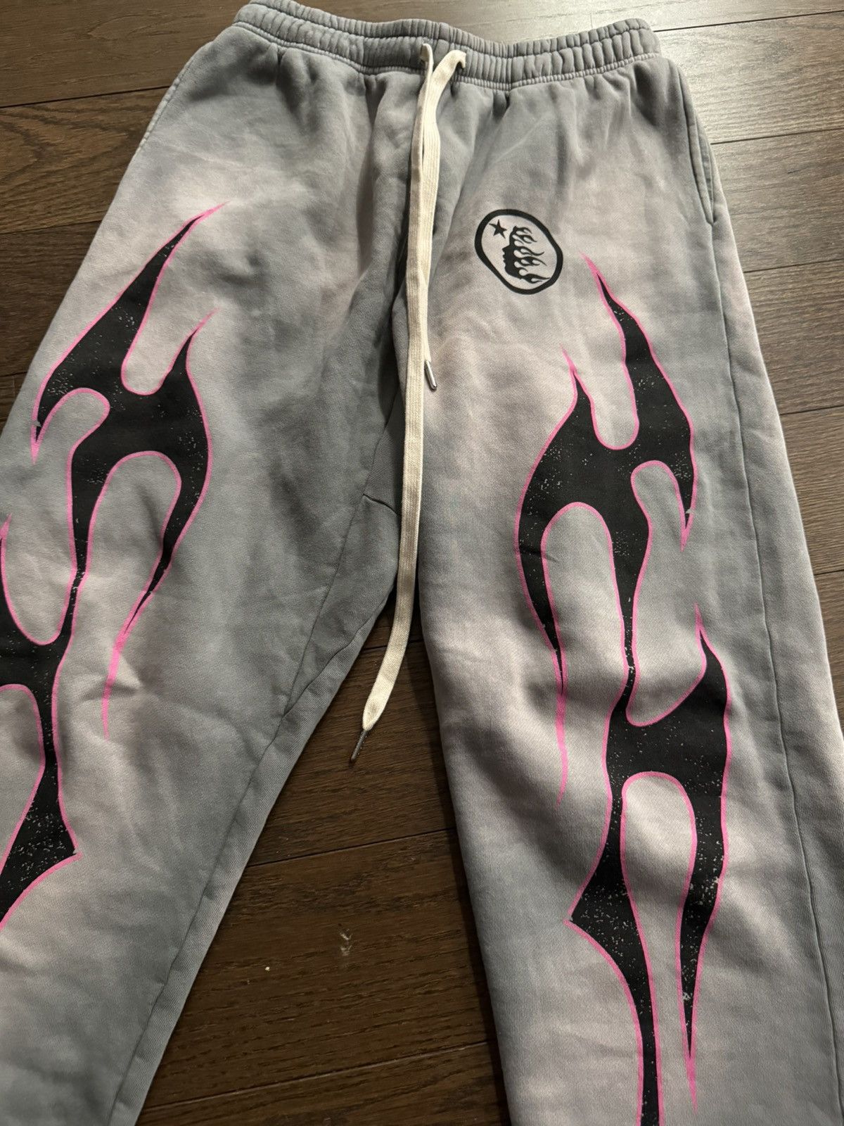 HELLSTAR Hellstar Capsule 10 Flame Flared sweatpants | Grailed