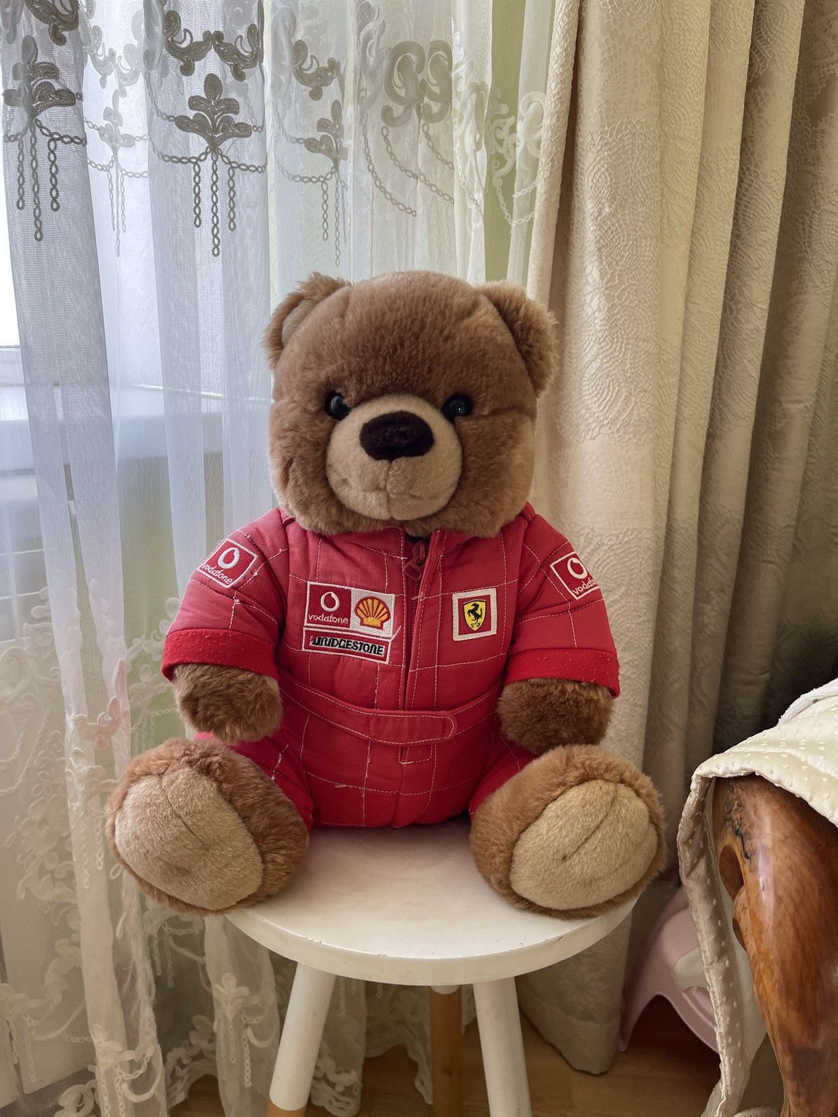 Ferrari × Racing × Vintage Vintage Ferrari Branded Teddy Bear with ...