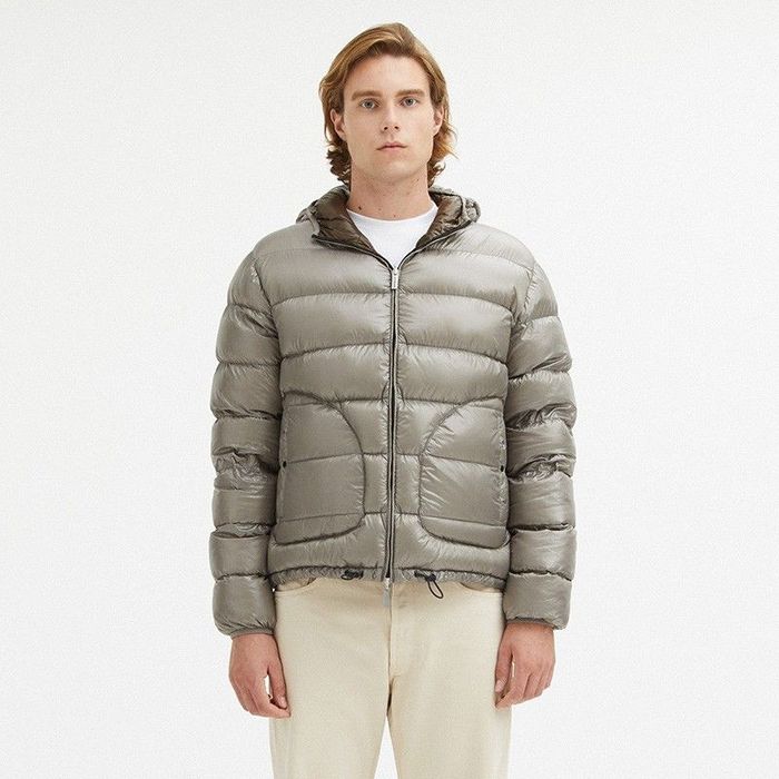 Designer Centogrammi Reversible Hooded Duck Feather Jacket | Grailed