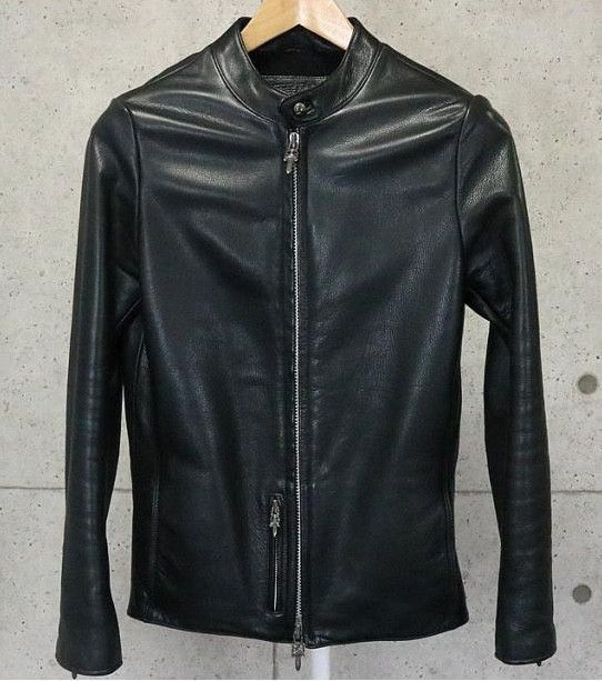 Chrome Hearts Chrome Hearts Leather Cashmere Riders Jacket | Grailed