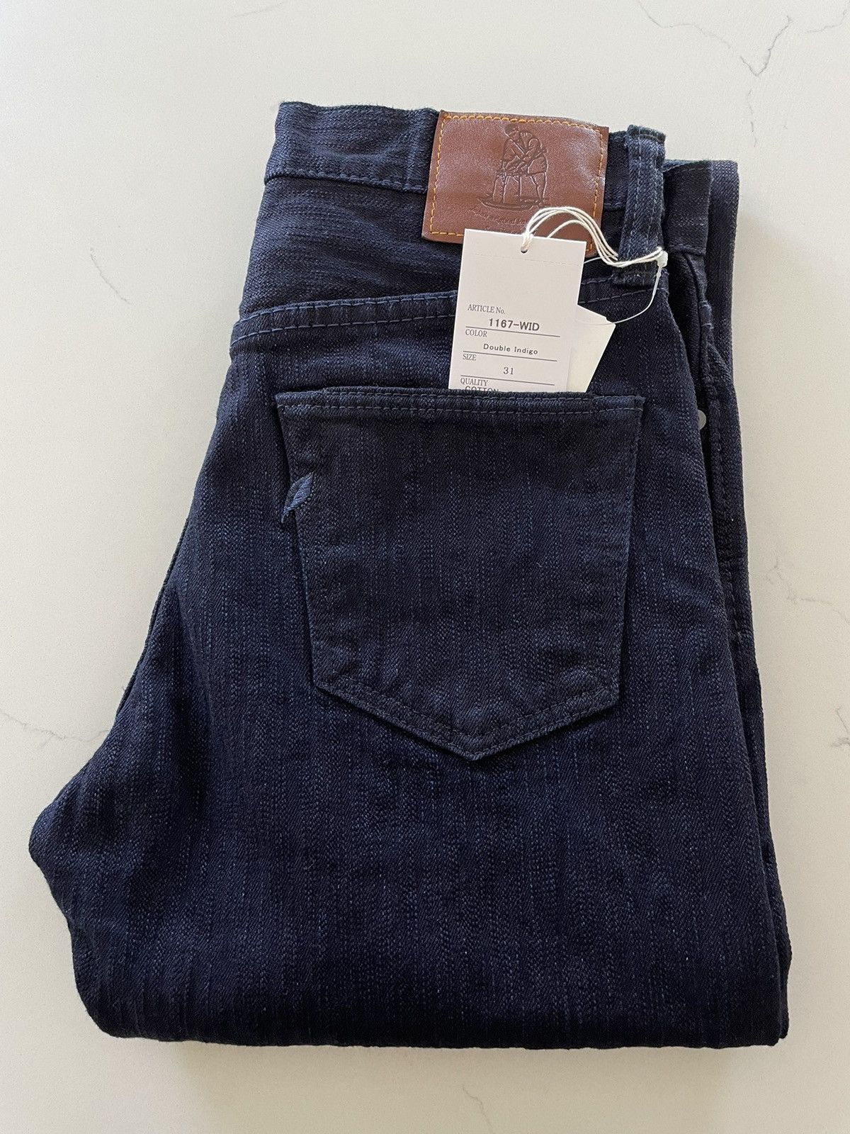 Pure Blue Japan Pure Blue Japan 1167-WID 13oz Stretch Double Indigo ...