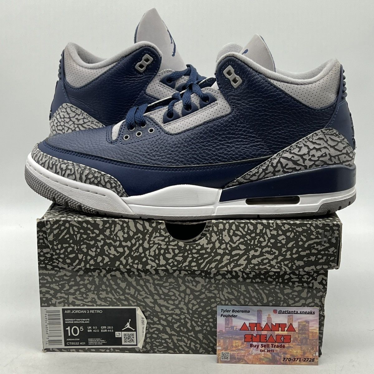 Jordan Brand Air Jordan 3 Georgetown | Grailed