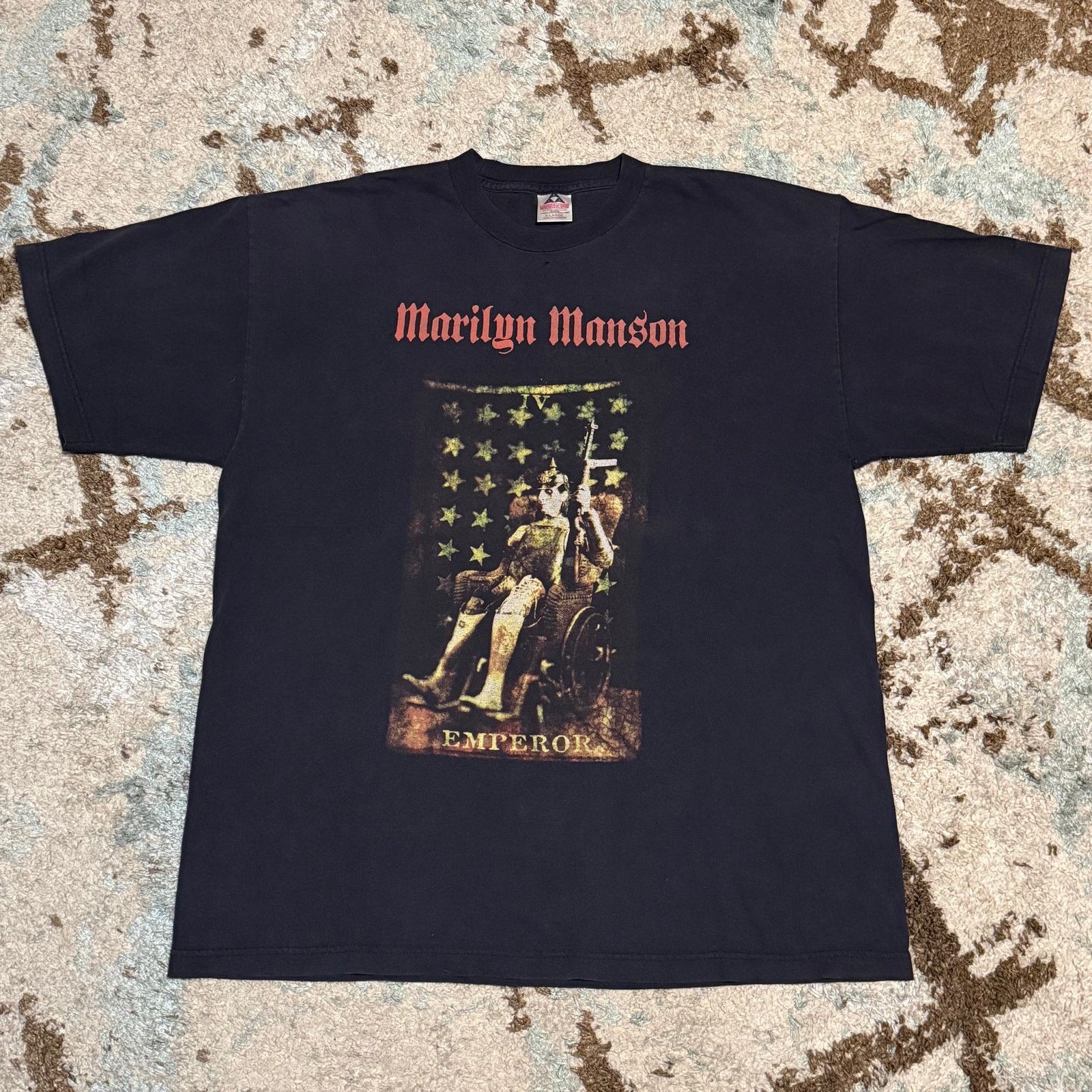 Band Tees × Giant × Marilyn Manson 2000 Marilyn Manson Emperor Shirt ...