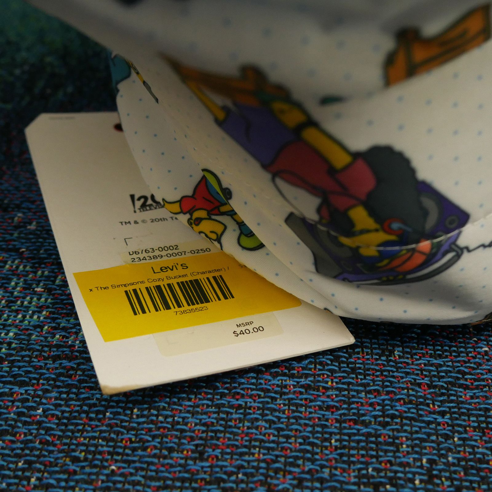 Levi's Levi's x The Simpsons Cozy Puffer Bucket Hat Characters | Grailed