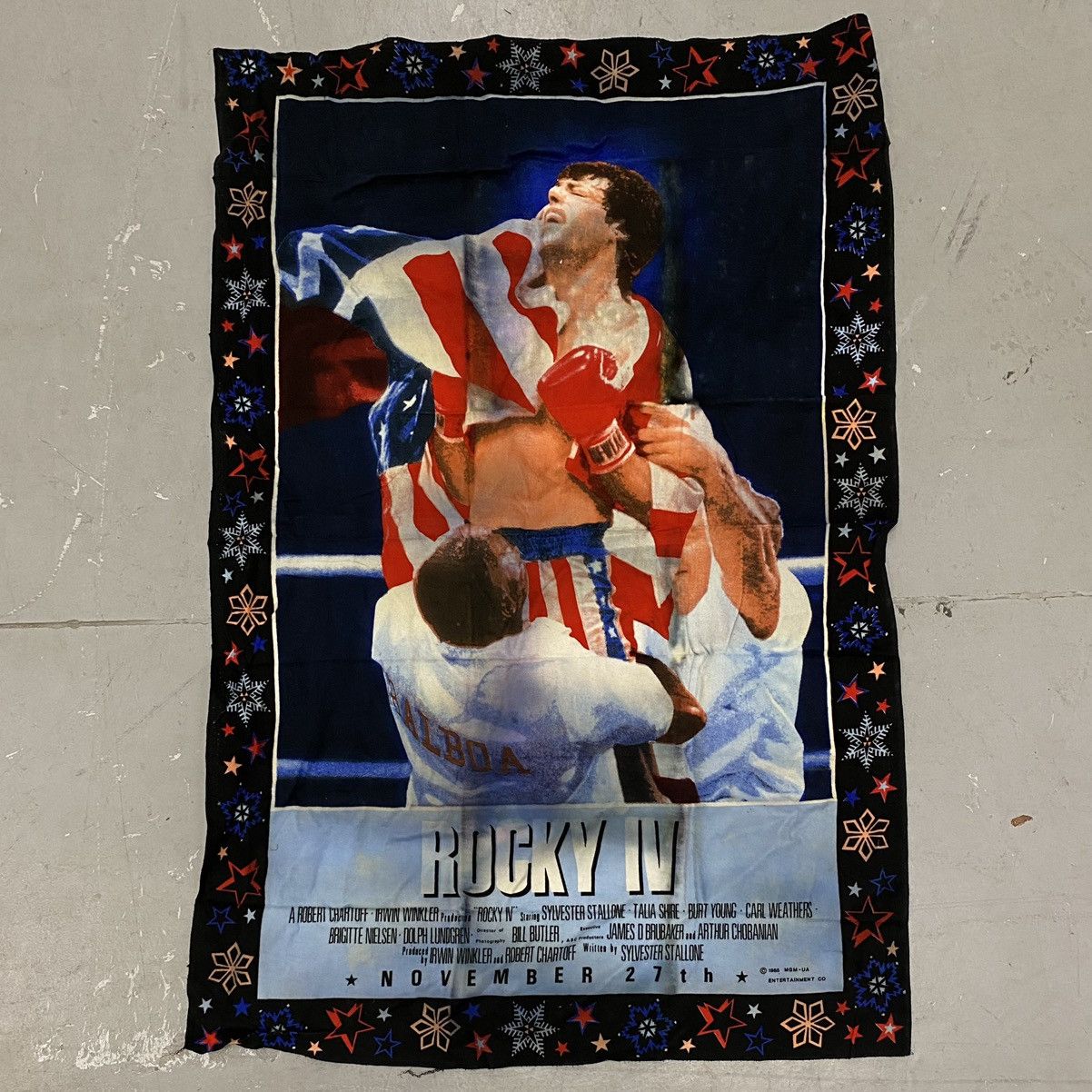 Kapital × Streetwear × Vintage Vintage 1986 Rocky IV Promo Boxing ...