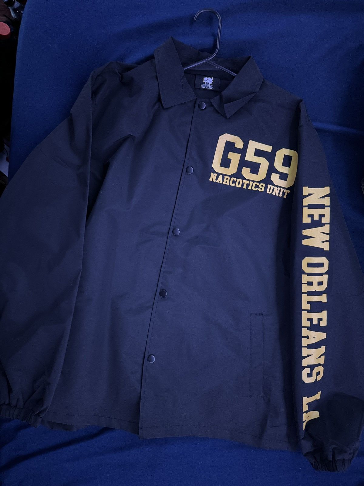 G59 Records G59 NARCOTICS COACH JACKET | Grailed