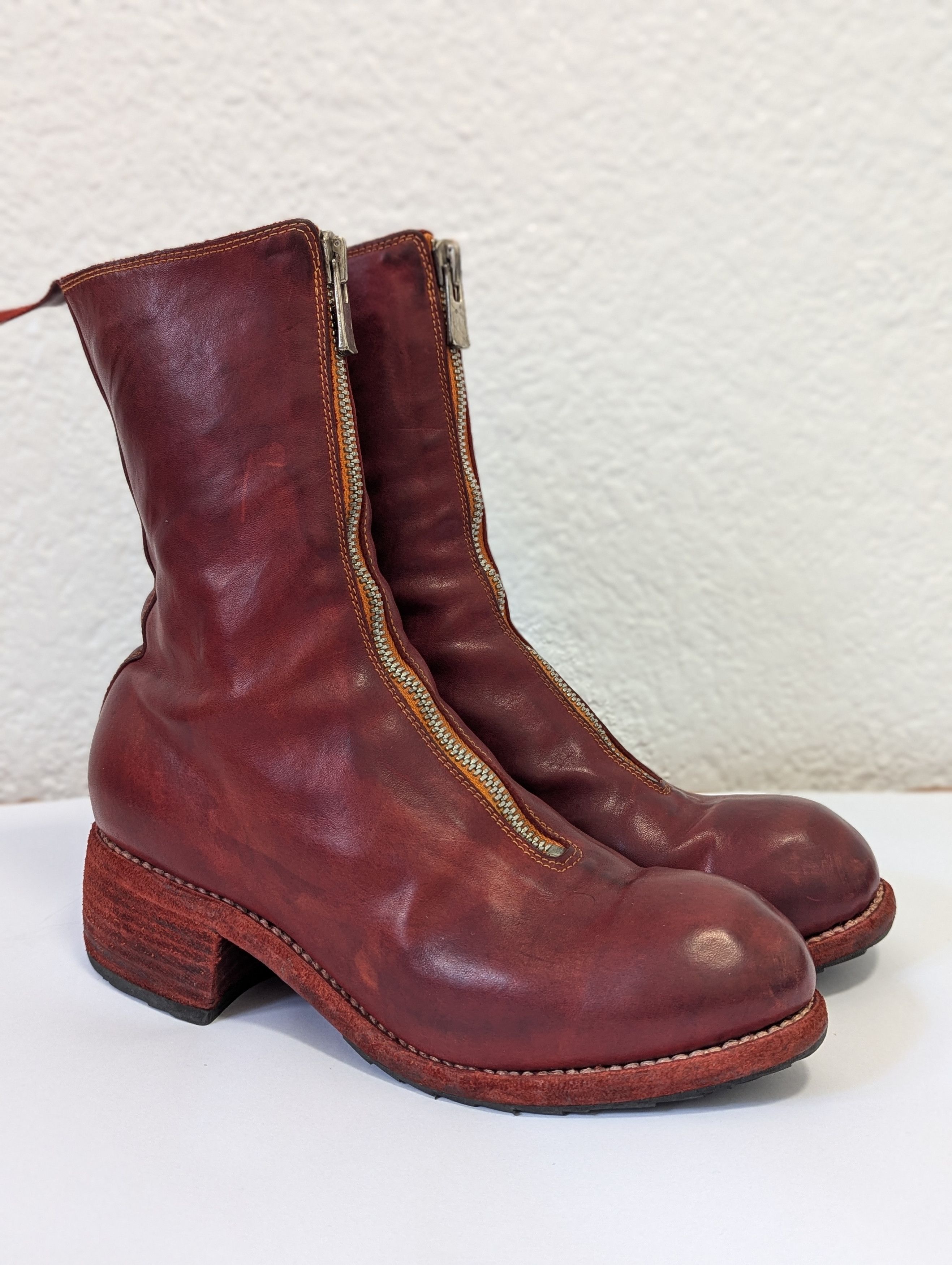 Guidi Guidi PL2 Front-zip Soft Horse Leather Boots | Grailed