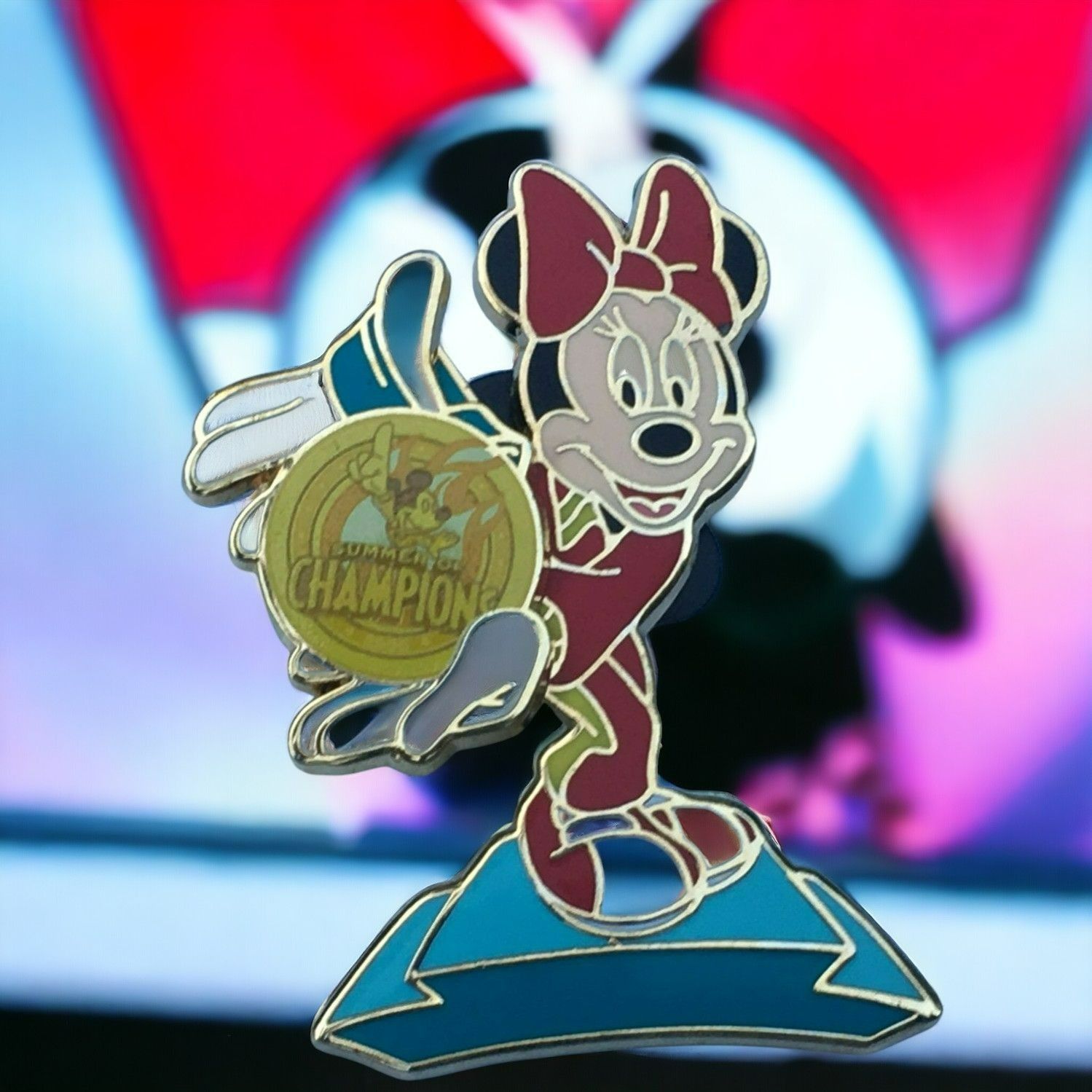 Disney Summer of Champions - Minnie Mouse Collectible Disney Pin LE ...