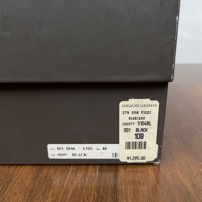 Rick Owens Rick Owens Black Suede Leather Boot Wedges | Grailed