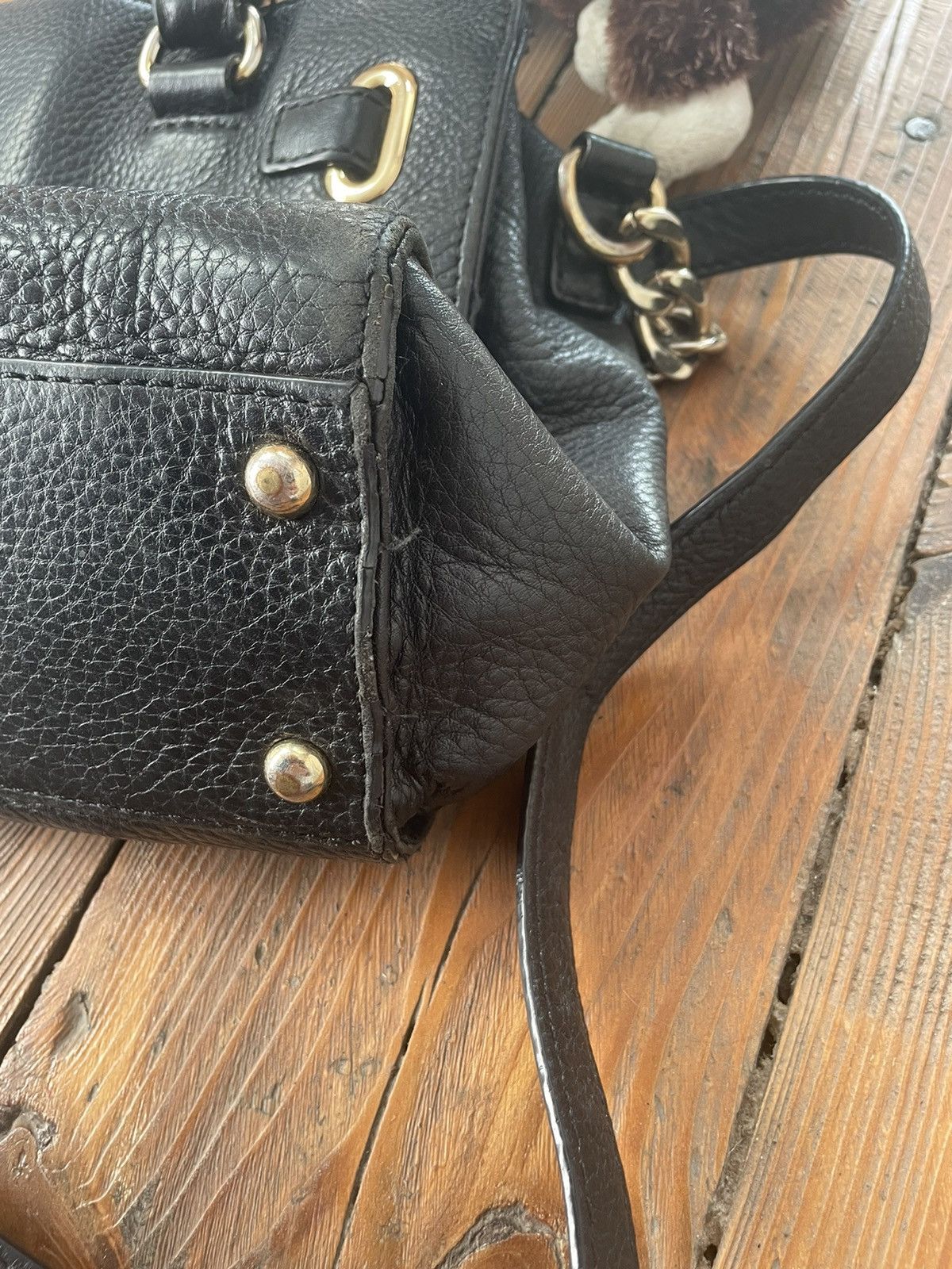 Vintage Michael Kors MK Hamilton Pebble Leather Shoulder Handbag | Grailed
