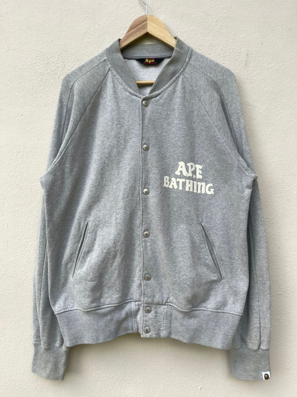 Bape Ape Bathing By A Bathing Ape Varsity Jacket | Grailed