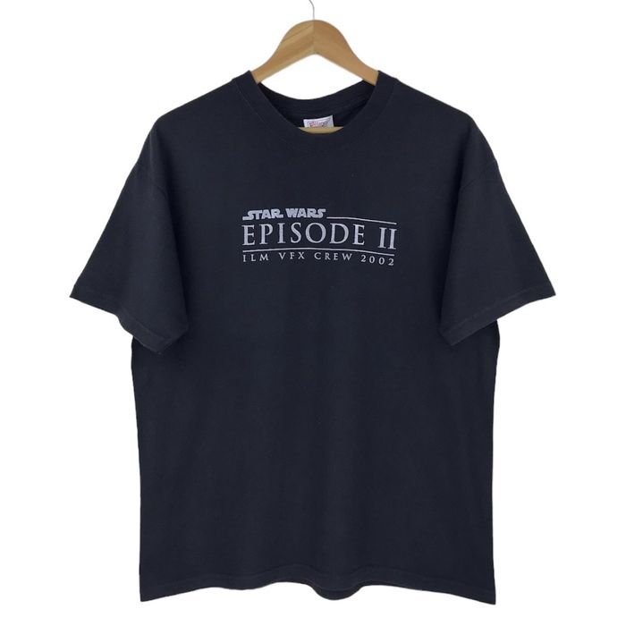Vintage Vintage 2002 Star Wars Episode II ILM VFX Crew Tee Shirt L ...