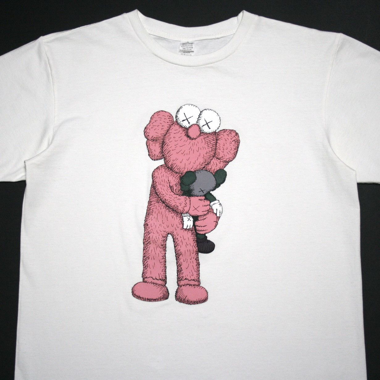 Art × Kaws × Vintage Vintage Kaws Friendly Hug Art Tee | Grailed