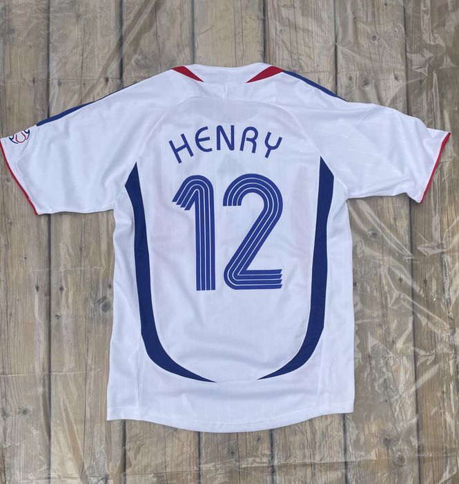 Adidas RETRO FRANCE HENRY #12 WORLD CUP KIT | Grailed