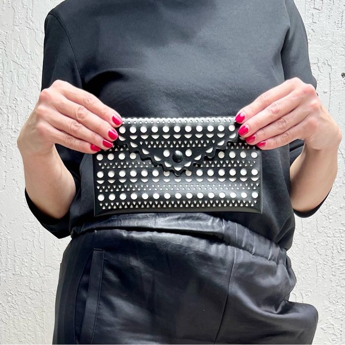 Alaia Alaia Paris leather pochette clutch bag NEW with box | Grailed