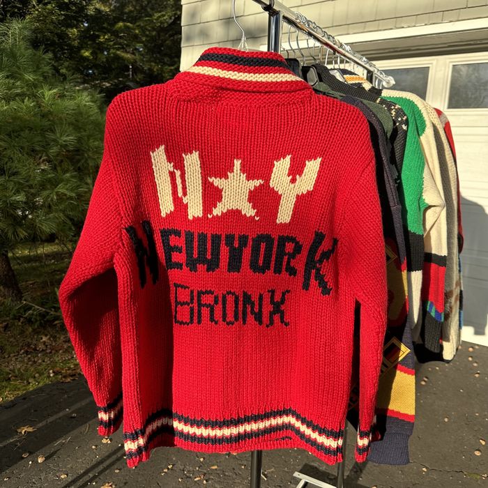 Vintage New York Bronx Knit Sweater | Grailed