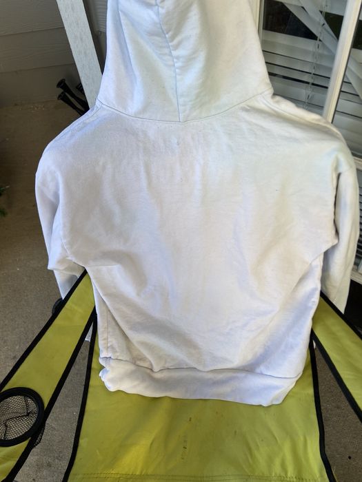 Spider Worldwide Spider OG White Rhinestone Hoodie | Grailed